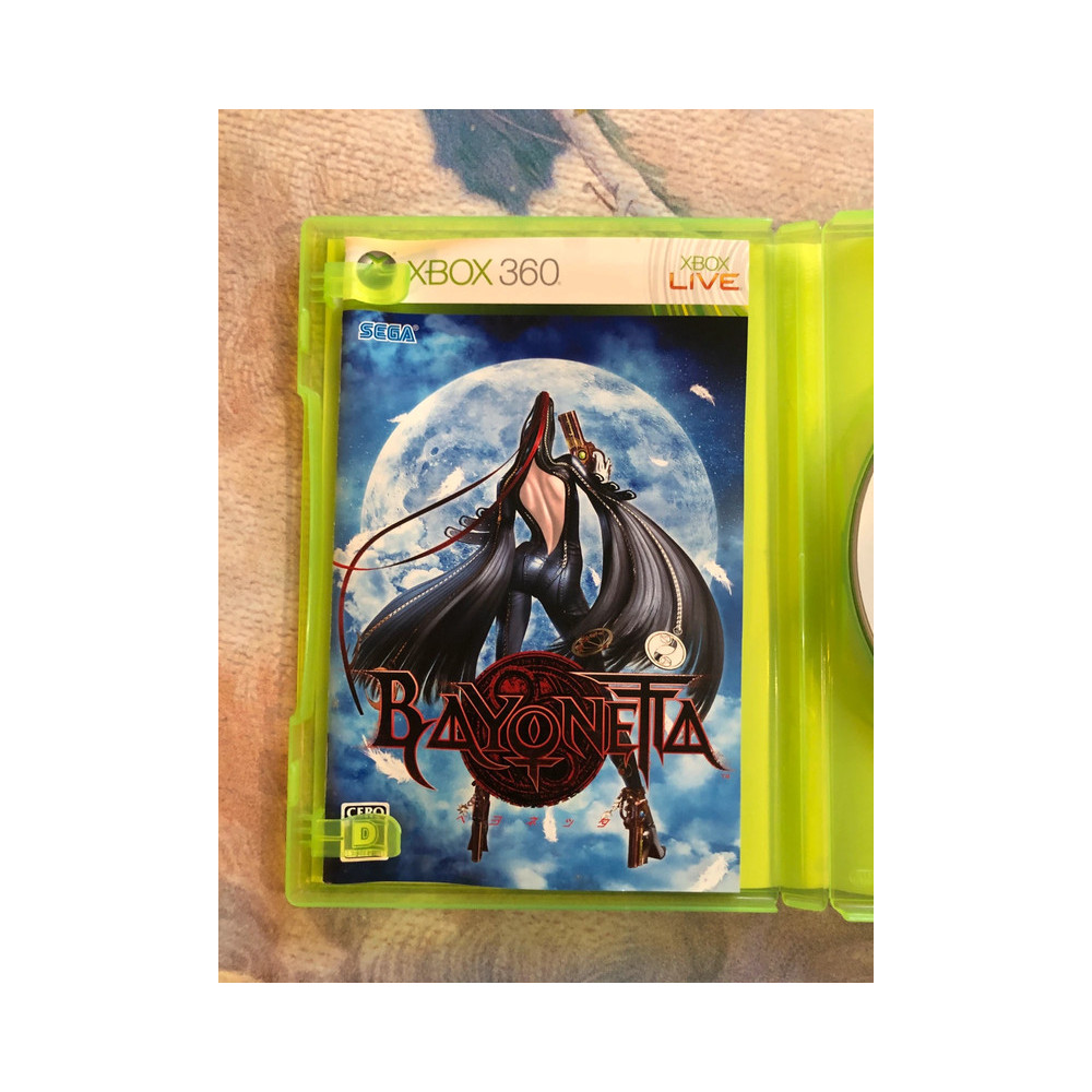 Import Japon Bayonetta Xbox 360. Expédition de France.