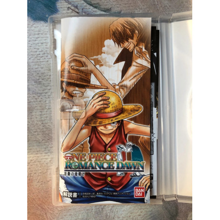 Import Japon One Piece Romance Dawn jeu Sony Psp